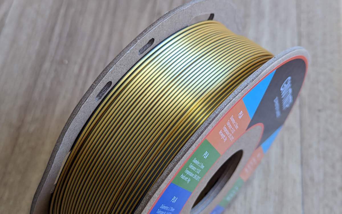 Gnvtntp SILK MAGIC TRI-COLOR COEXTRUDED FILAMENTレビュー – ゆるぷ